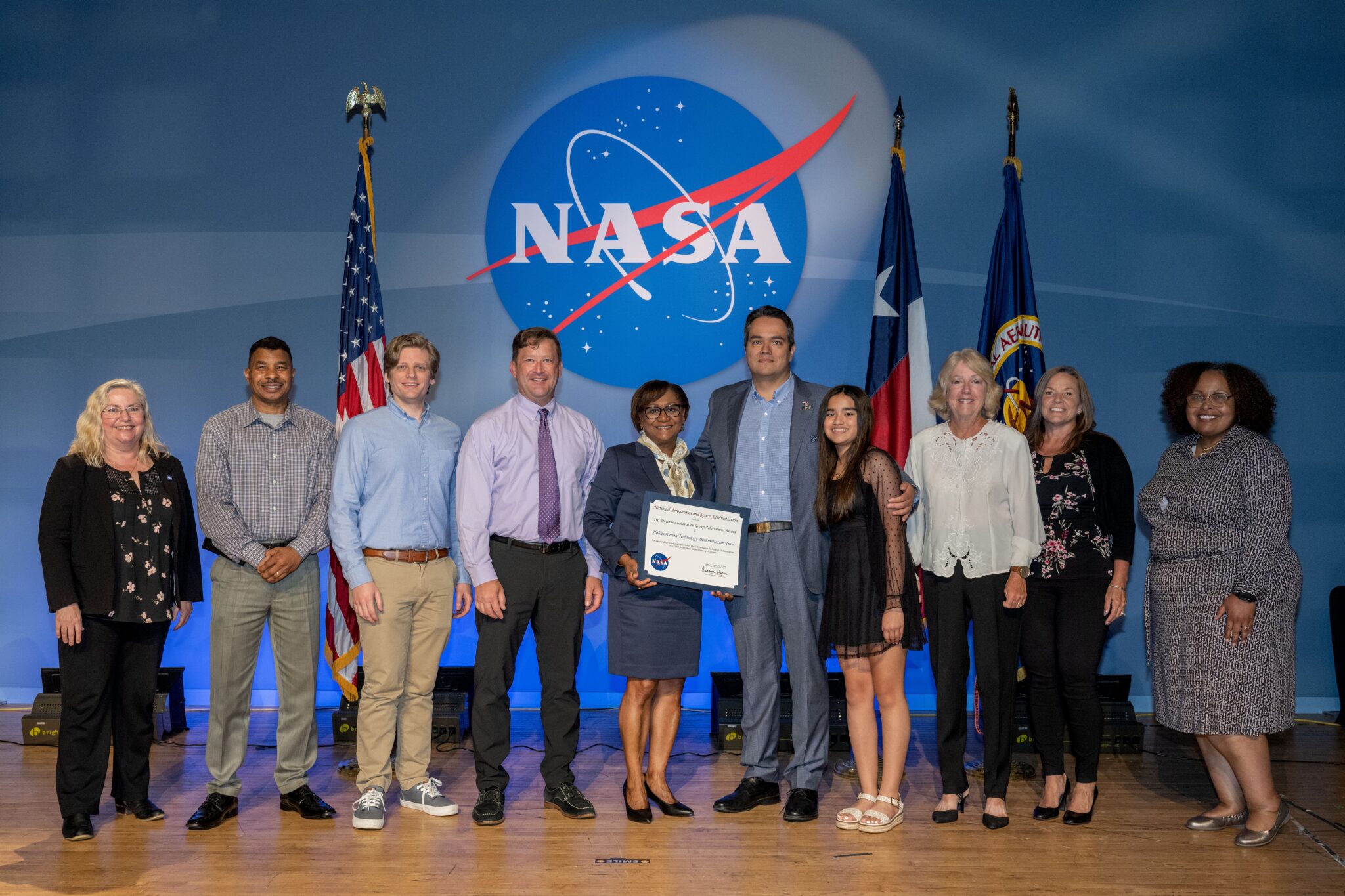 Aexa's CEO receives NASA's JSC Director's Innovation Award Aexa's CEO ...